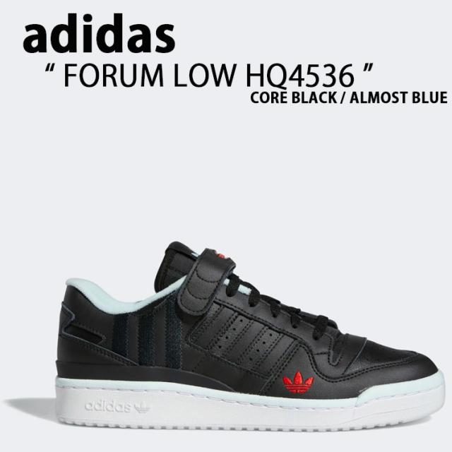 adidas アディダス スニーカー FORUM LOW HQ4536 フォーラム ロー BLACK