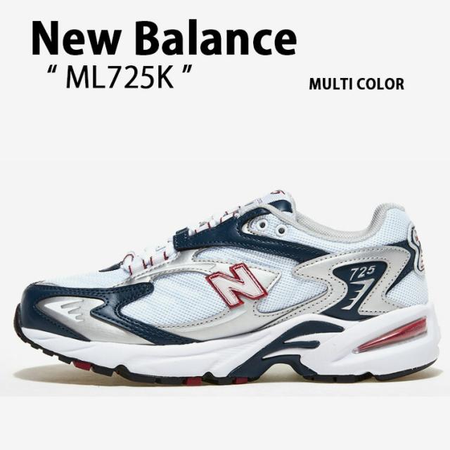 New Balance ニューバランス スニーカー ML725K NEWBALANCE 725 NAVY BLUE MULTI