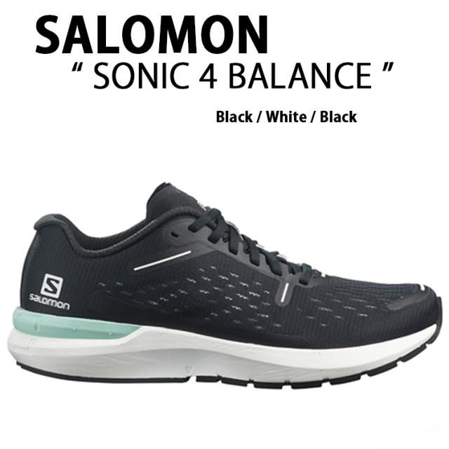 SALOMON サロモン スニーカー SONIC 4 BALANCE L41279900 シューズ Black White ソニック4バランス ブラック ホワイト メンズ