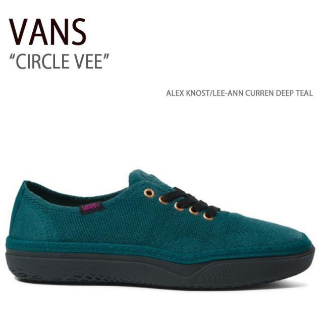 VANS スニーカー CIRCLE VEE VN0A4BWL60Q ALEX KNOST LEE-ANN CURREN DEEP TEAL