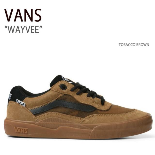 VANS スニーカー WAYVEE TOBACCO BROWN VN0A5JIATBN