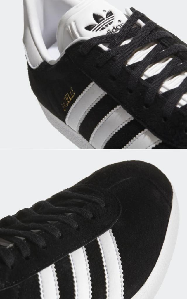 adidas Originals アディダス オリジナルス スニーカー BB5476 Gazelle CORE BLACK WHITE ...
