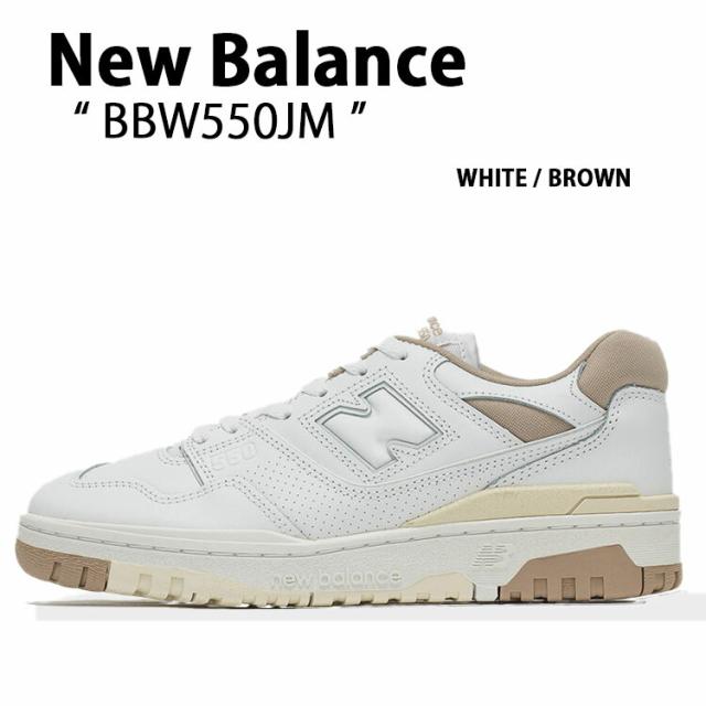 New Balance ニューバランス スニーカー 550 BBW550JM WHITE BROWN
