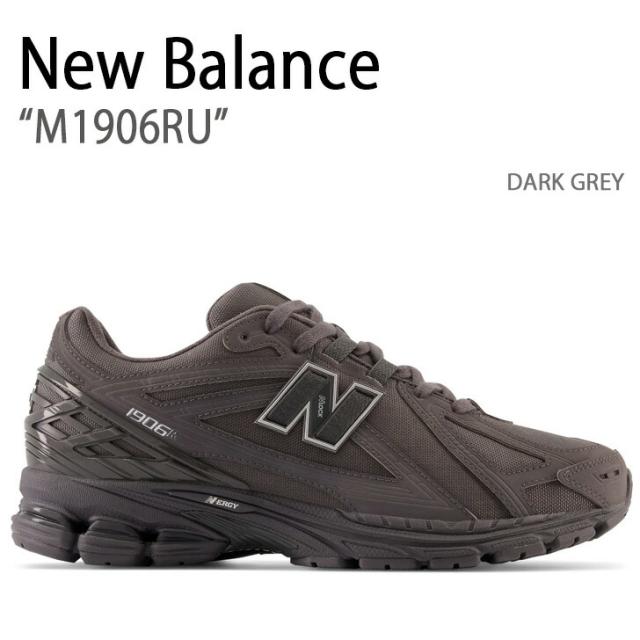 New Balance ニューバランス スニーカー M1906RU NEWBALANCE M1906 DARK GREY ダークグレー