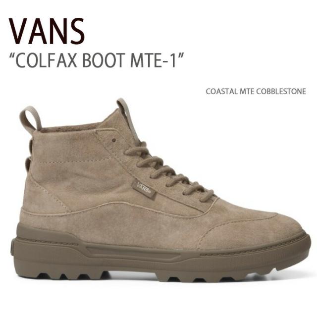 VANS バンズ スニーカー COLFAX BOOT MTE-1 COASTAL MTE COBBLESTONE VN0005UVBD3