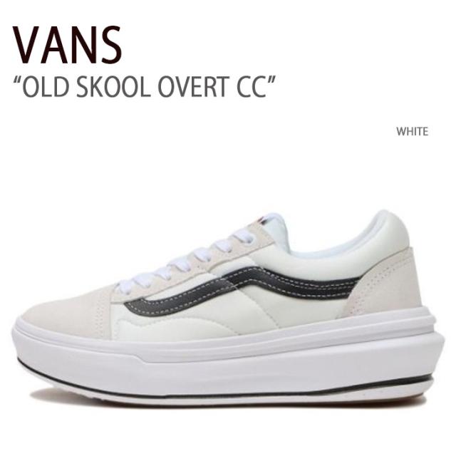 その他スニーカー VANS OLD SKOOL OVERT CC WHITE VN0A7Q5EWHT