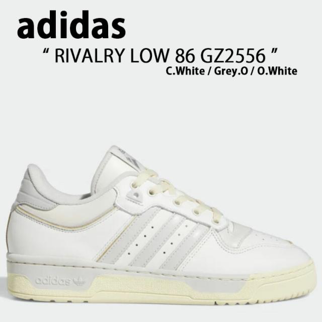 adidas Originals アディダス オリジナルス スニーカー RIVALRY LOW 86 GZ2556 ライバルリー ロー 86 WHITE GREY
