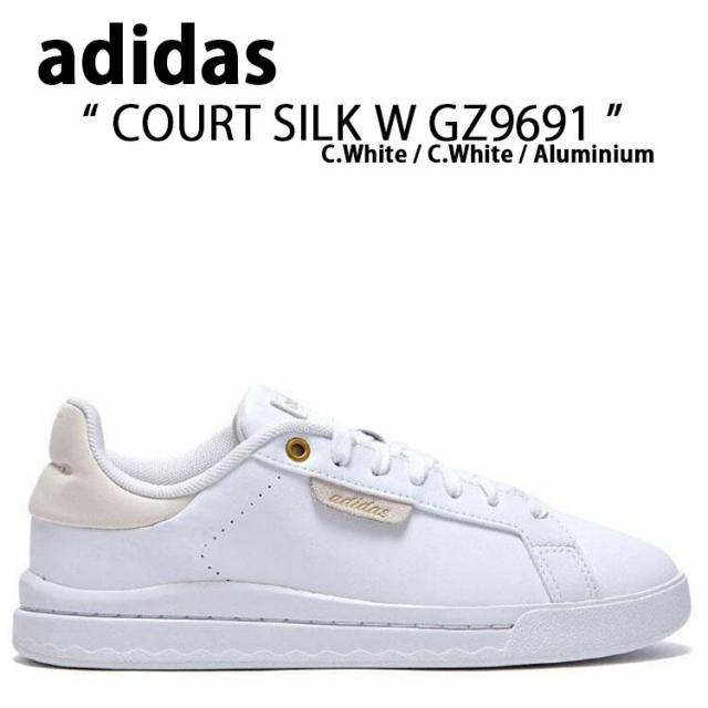 adidas アディダス スニーカー W COURT SILK GZ9691 コート シルク WHITE  ホワイト レディース 女性用