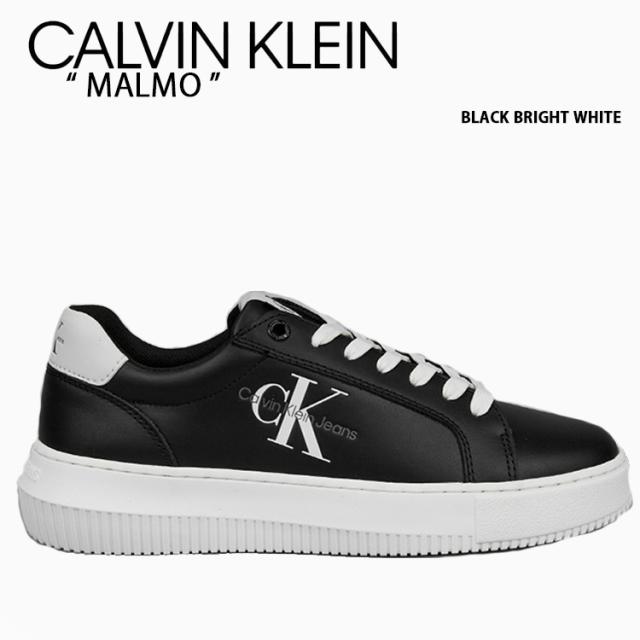   カルバンクライン スニーカー MALMO SNEAKER BLACK BRIGHT WHITE CK シューズ YW00823BDS