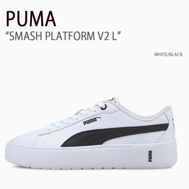 PUMA プーマ スニーカー PUMA SMASH PLATFORM V2 L シューズ メンズ レディース 男性用 女性用 373035-02