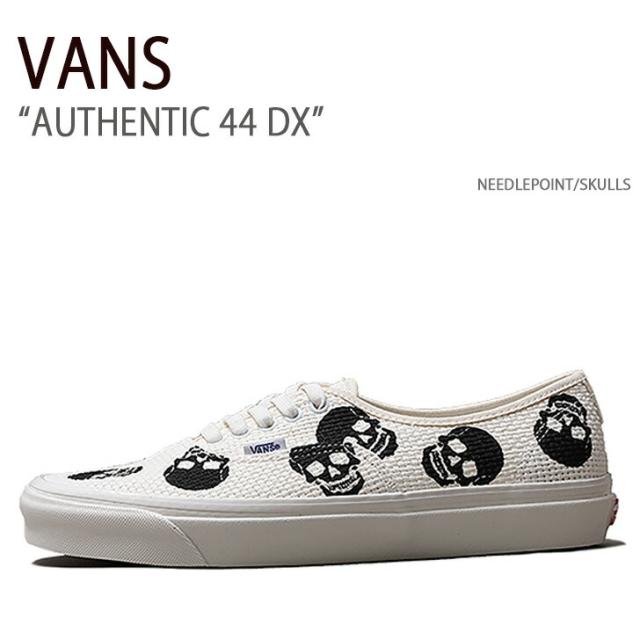 VANS バンズ スニーカー AUTHENTIC 44 DX NEEDLEPOINT SKULLS VN0A54F29GN オーセンティック44DX メンズ 男性用
