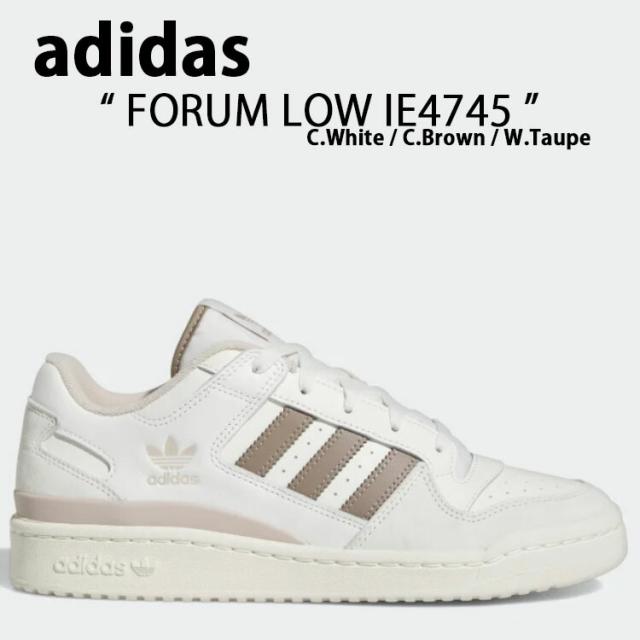 adidas Originals アディダス オリジナルス スニーカー FORUM LOW IE4745 フォーラム ロー White Brown Taupe