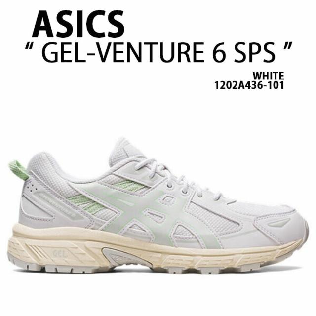 asics アシックス スニーカー GEL-VENTURE 6 SPS ゲルベンチャー WHITE 1202A436-101 シューズ ホワイト