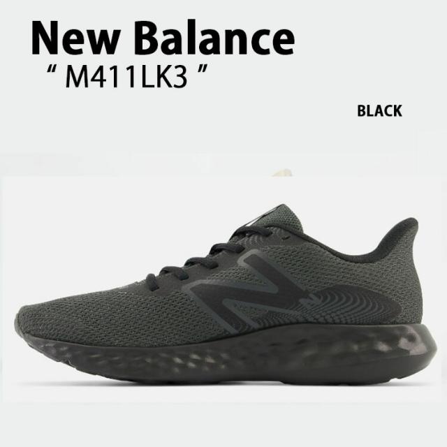 New Balance ニューバランス スニーカー M411LK3 NEWBALANCE M411 BLACK シューズ メッシュ ブラック