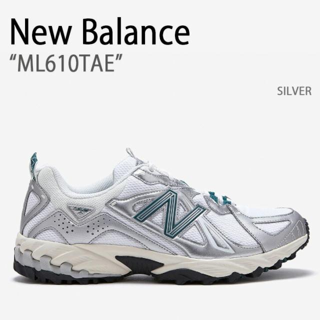 New Balance ニューバランス スニーカー ML610 ML610TAE SILVER シルバー シューズ レザー 本革 メンズ レディース