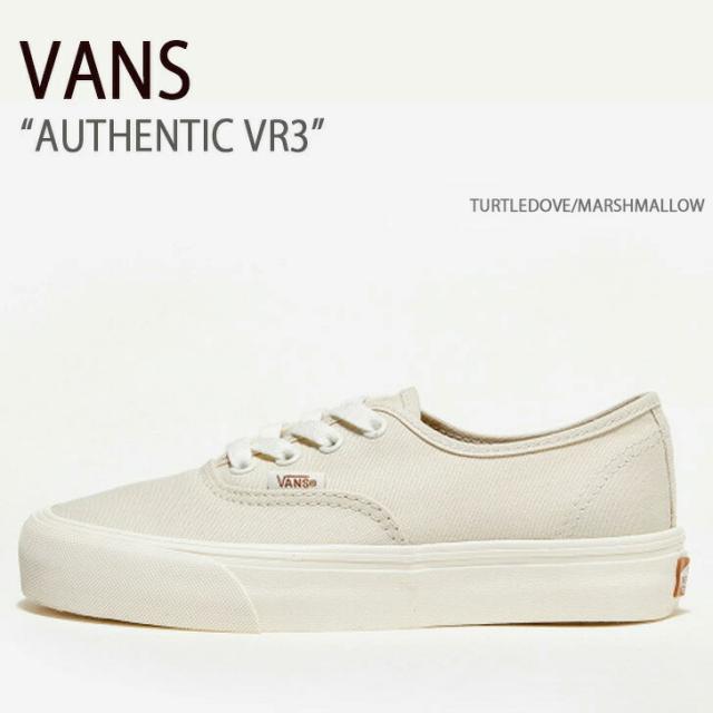 VANS バンズ スニーカー AUTHENTIC VR3 TURTLEDOVE MARSHMALLOW VN0005UDKVG オーセンティックVR3