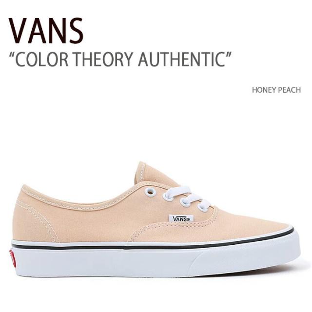 VANS バンズ スニーカー COLOR THEORY AUTHENTIC HONEY PEACH VN0A5KS9BLP カラーセオリーオーセンティック