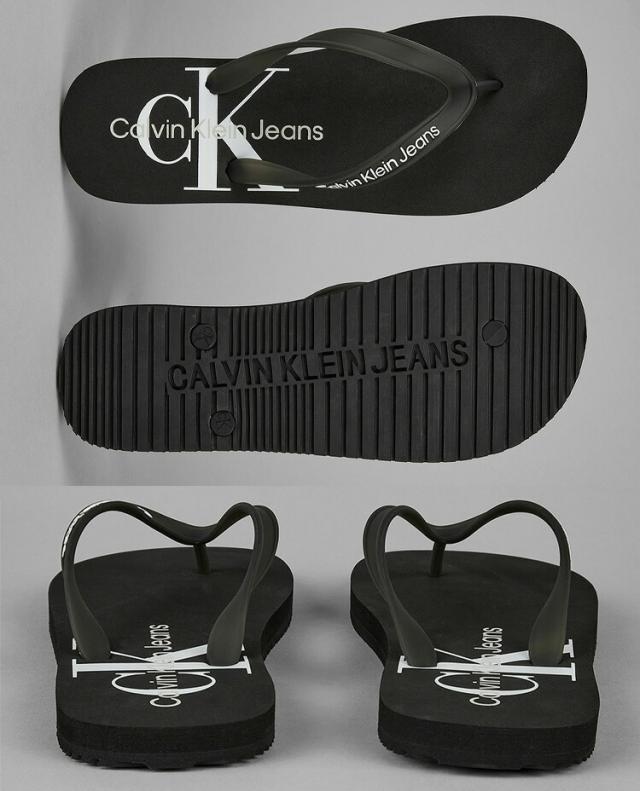 Calvin Klein カルバンクライン サンダル DELI FLIP FLOP BLACK Calvin Klein カルバンクライン サンダル DELI FLIP FLOP BLACK