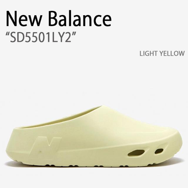 New Balance ニューバランス サンダル NB N-CLOG SD5501LY2 LIGHT YELLOW NBRJDF440Y クロッグサンダル