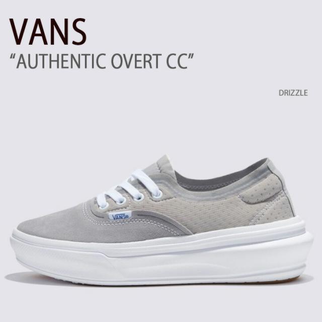 VANS バンズ スニーカー AUTHENTIC OVERT CC DRIZZLE VN0007NVKAQ オーセンティックオーバートCC