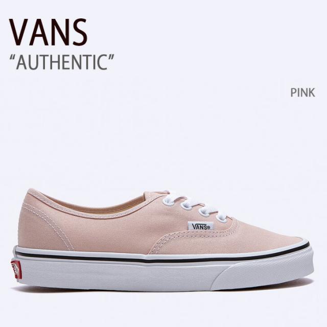 VANS バンズ スニーカー AUTHENTIC PINK VN0009PVBQL オーセンティック ピンク レディース 女性用