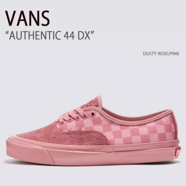 VANS バンズ スニーカー AUTHENTIC 44 DX DUSTY ROSE PINK VN0A7Q5CCAD オーセンティック44DX メンズ レディース