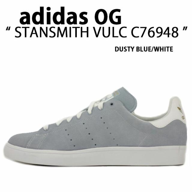 adidas Originals アディダス オリジナルス スニーカー STANSMITH VULC CL DUSTY BLUE WHITE C76948 スタンスミス バルク スウェード