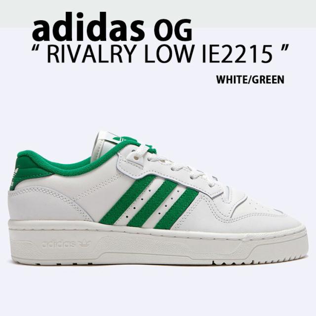 adidas originals アディダス スニーカー RIVALRY LOW WHITE GREEN IE2215 シューズ ライバリー ロー クラシック ホワイト グリーン