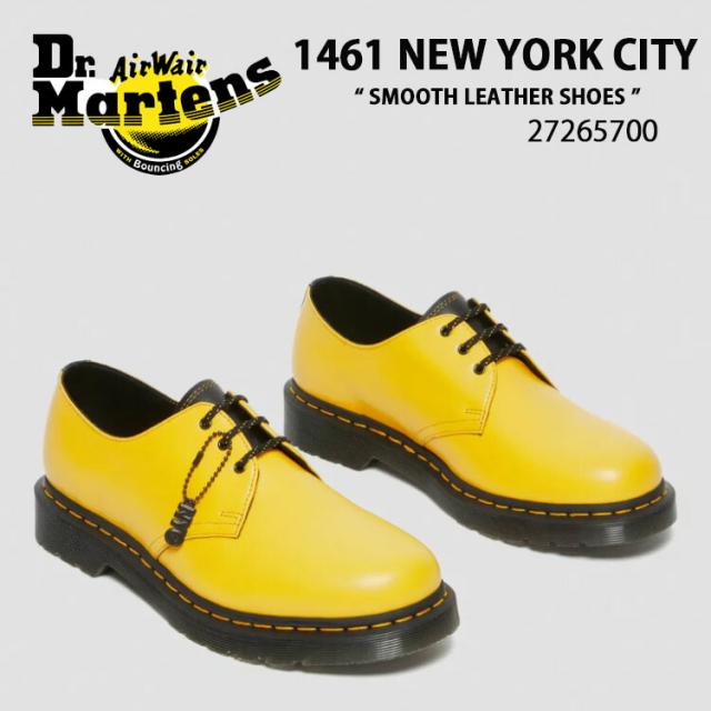 Dr.Martens ドクターマーチン 1461 NEW YORK CITY SMOOTH LEATHER SHOES 27265700 1461 3ホールシューズ YELLOW イエロー