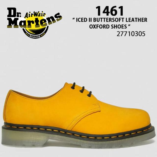 Dr.Martens ドクターマーチン レザーシューズ 1461 ICED II BUTTERSOFT LEATHER OXFORD SHOES 3EYE YELLOW BUTTERSOFT WP 27802740