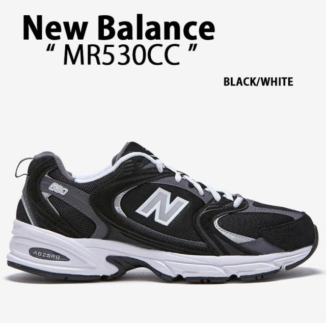 New Balance ニューバランス スニーカー MR530CC BLACK WHITE シューズ スウェード NewBalance530 クラシックパック ブラック