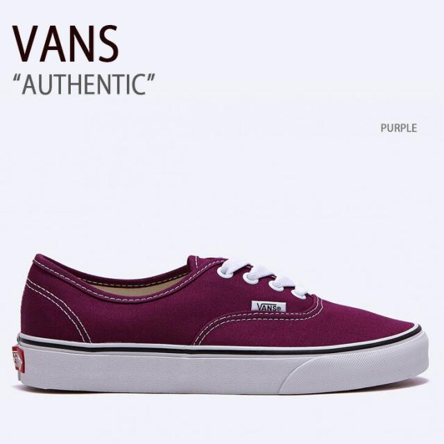 VANS バンズ スニーカー AUTHENTIC PURPLE VN0009PVDRV オーセンティック パープル レディース 女性用