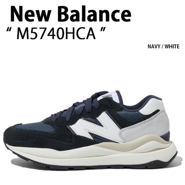 New Balance ニューバランス スニーカー M5740HCA NEWBALANCE M57/40 NAVY WHITE シューズ NEWBALANCE5740 ニューバランス5740 ビッグN レザー 本革