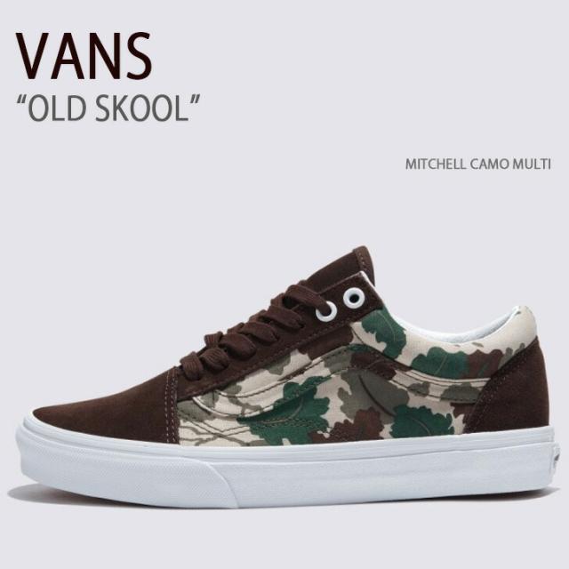 VANS バンズ スニーカー OLD SKOOL MITCHELL CAMO MULTI VN0007NT448 オールドスクール ミッチェルカモマルチ