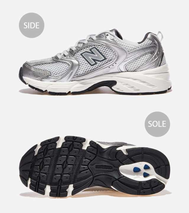 New Balance ニューバランス スニーカー MR530LG SILVER WHITE New Balance ニューバランス スニーカー MR530LG SILVER WHITE