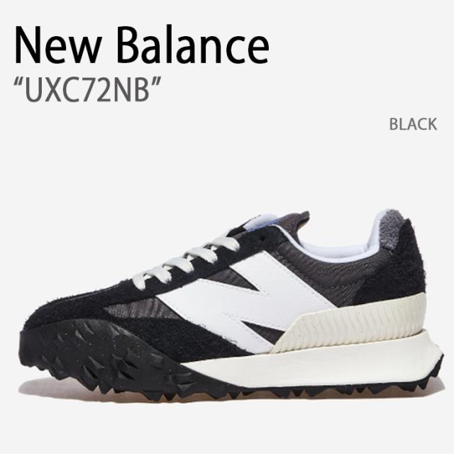 New Balance ニューバランス スニーカー UXC72NB BLACK ブラック シューズ レザー 本革 メンズ レディース