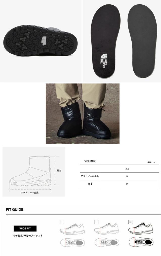 THE NORTH FACE ノースフェイス ショートブーツ CAMP BOOTIE キャンプ