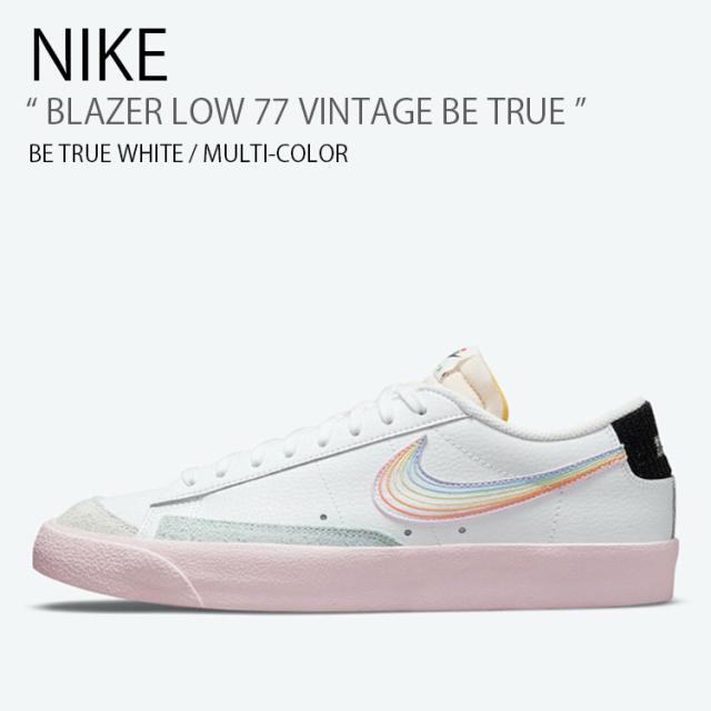 NIKE ナイキ スニーカー BLAZER LOW 77 VINTAGE BE TRUE ブレーザー ロー 77 ビンテージ ビー トゥルー DD3034-100 ホワイト メンズ