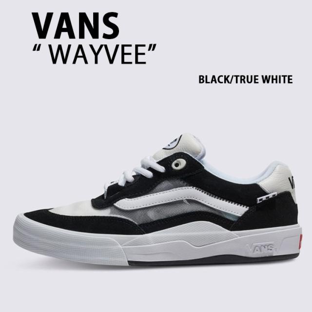 VANS バンズ スニーカー WAYVEE BLACK TRUE WHITE VN0A5JIABMX ウェイビー ブラック トゥルーホワイト