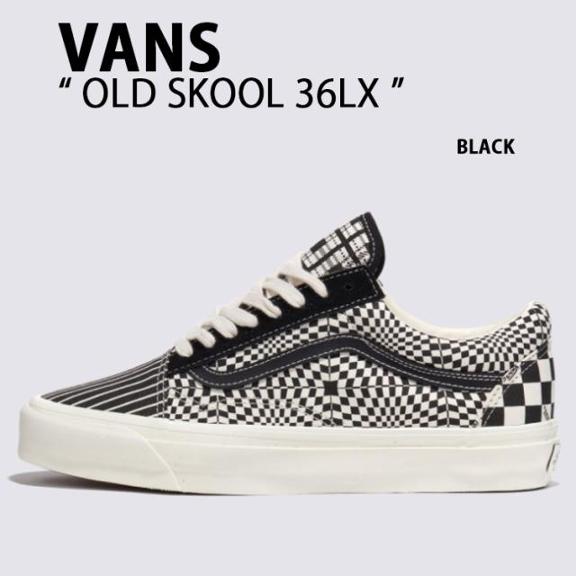 VANS バンズ スニーカー OLDSKOOL 36 LX  PATTERN CLASH BLACK VN000CNGBLK オールドスクール 36 LX