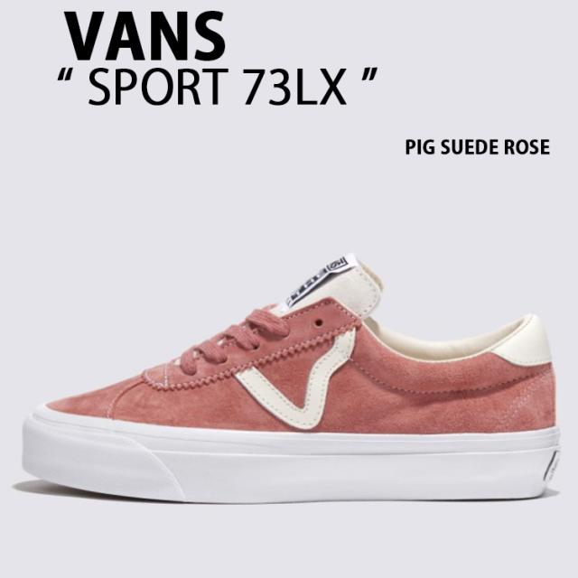 VANS バンズ スニーカー VANS SPORT 73LX PIG SUEDE ROSE VN000CQB0V7 スポーツ 73LX