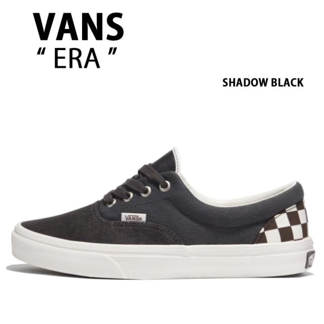 VANS バンズ スニーカー ERA SHADOW BLACK VN000CQ6RUX エラ シャドウ ブラック メンズ レディース