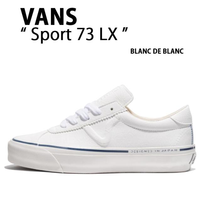 VANS バンズ スニーカー VANS SPORT 73LX BLANC DE BLANC VN000CR4JVY スポーツ 73LX ブランドブラン