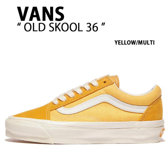 VANS バンズ スニーカー OLDSKOOL 36  SALT WASH YELLOW MULTI VN000CT9BK2 オールドスクール 36