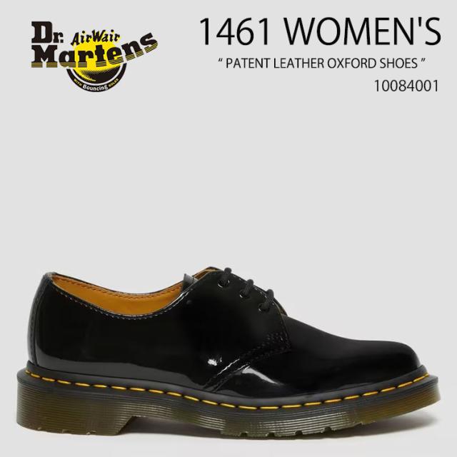Dr.Martens ドクターマーチン レザーシューズ 1461 WOMEN’S PATENT LEATHER OXFORD SHOES 10084001 Black