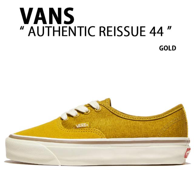 VANS バンズ スニーカー AUTHENTIC REISSUE 44 GOLD VN000CW2BL2 オーセンティック リイシュー