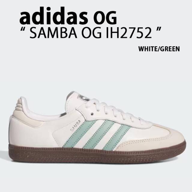 adidas originals アディダス スニーカー SAMBA OG サンバ IH2752 シューズ WHITE GREEN ホワイト グリーン