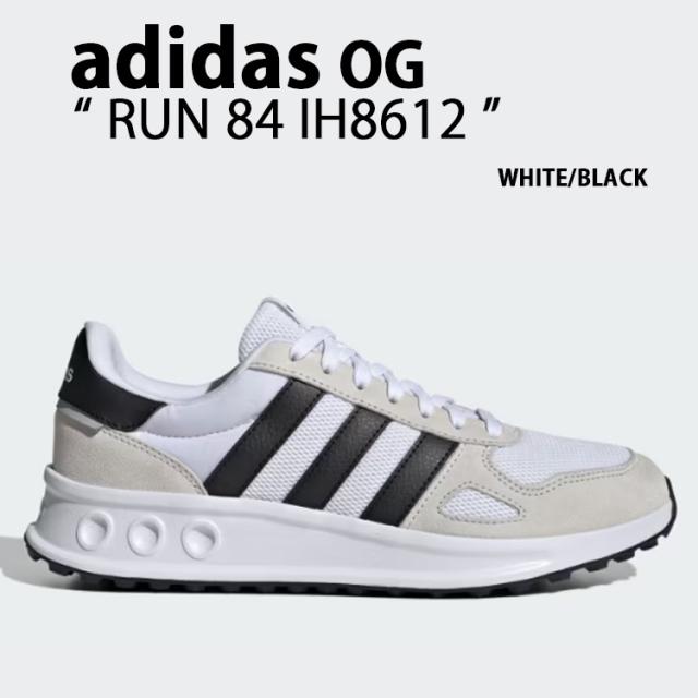 adidas originals アディダス スニーカーRUN 84 IH8612 WHITE BLACK シューズ ホワイト ブラック