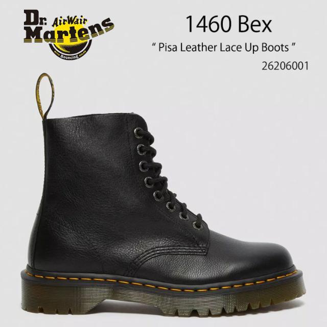Dr.Martens ドクターマーチン 8ホールブーツ レザーブーツ 1460 PASCAL 8EYE BOOTS 26206001 BEX PISA LEATHER LACE UP BOOTS Black