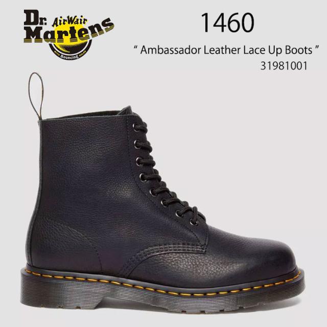 Dr.Martens ドクターマーチン 1460 Ambassador Leather Lace Up Boots 31981001 Black Ambassador